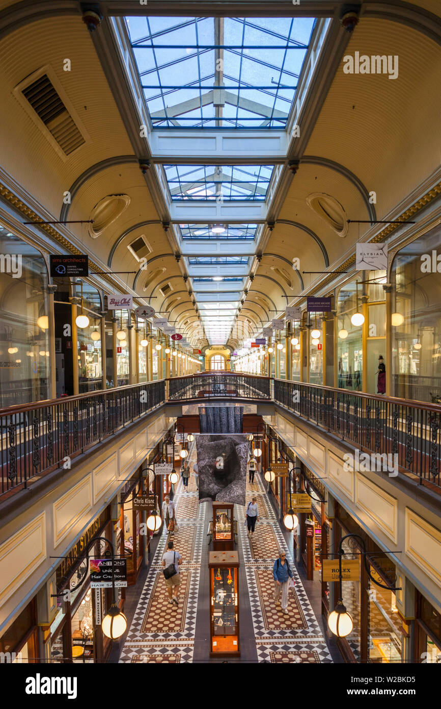 Australia, South Australia, Adelaide, Adelaide Arcade, antique ...