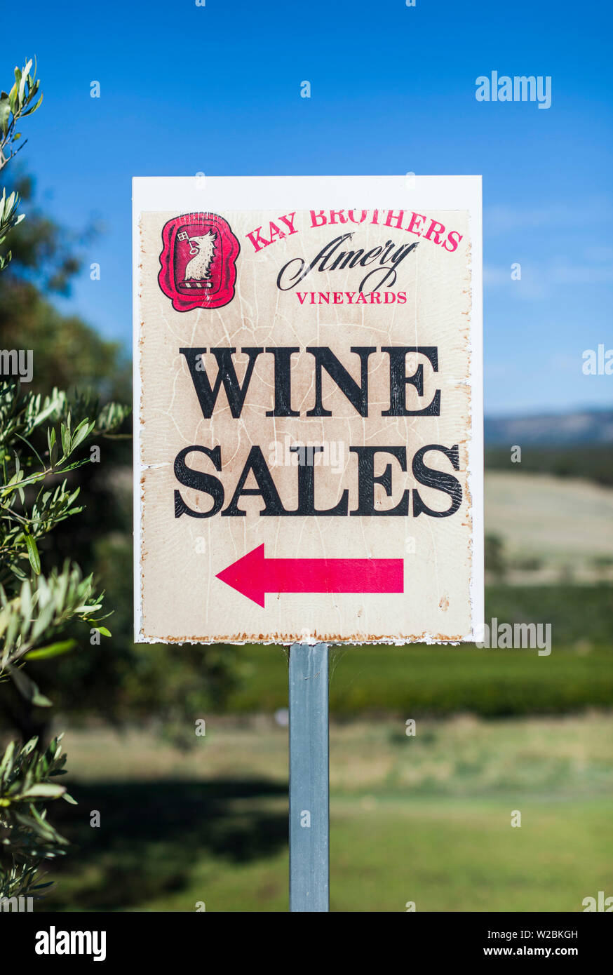 Kay brothers winery hi-res stock photography and images - Alamy