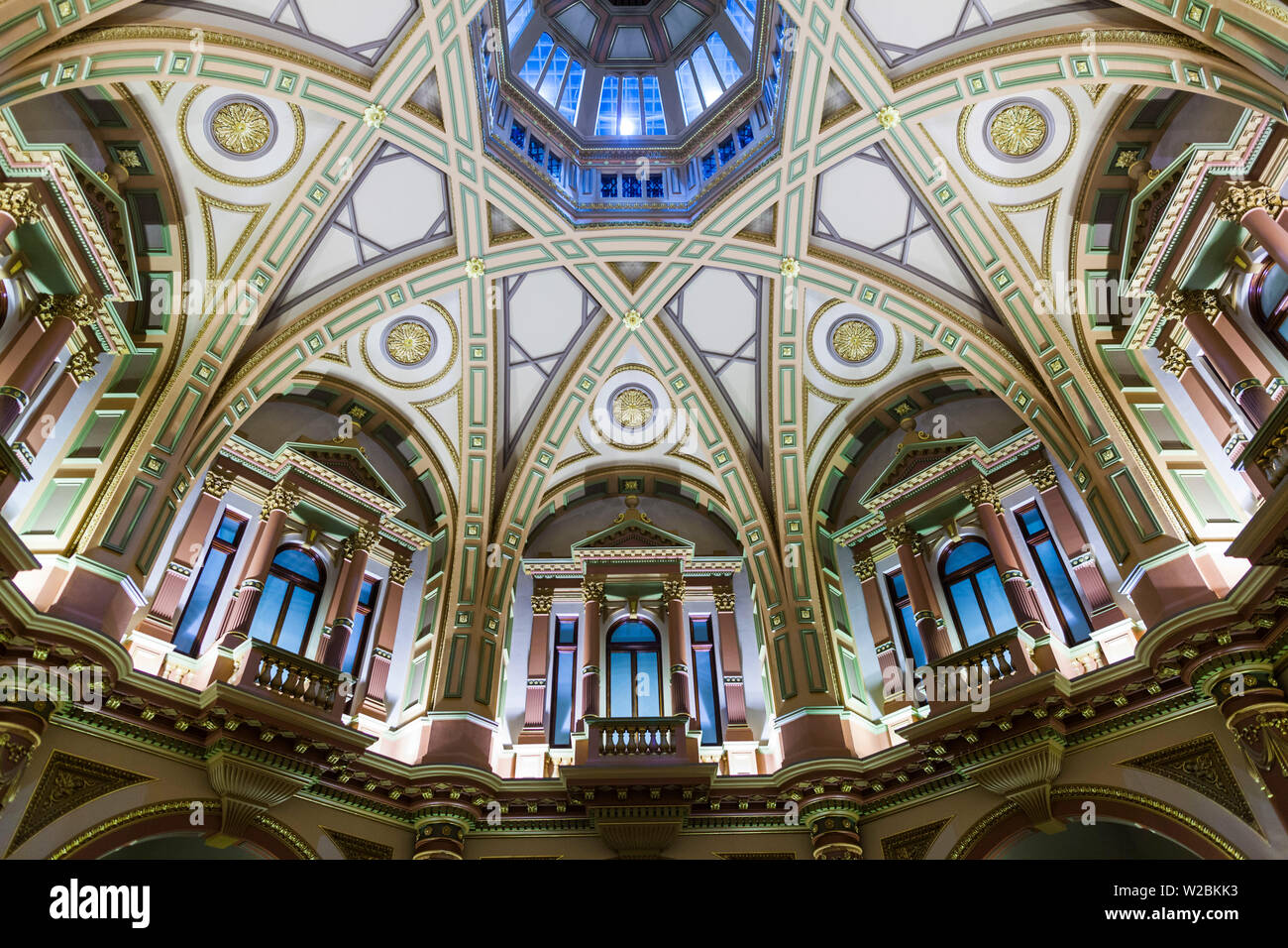 Australia, Victoria, VIC, Melbourne, 333 Collins Street, interior ...