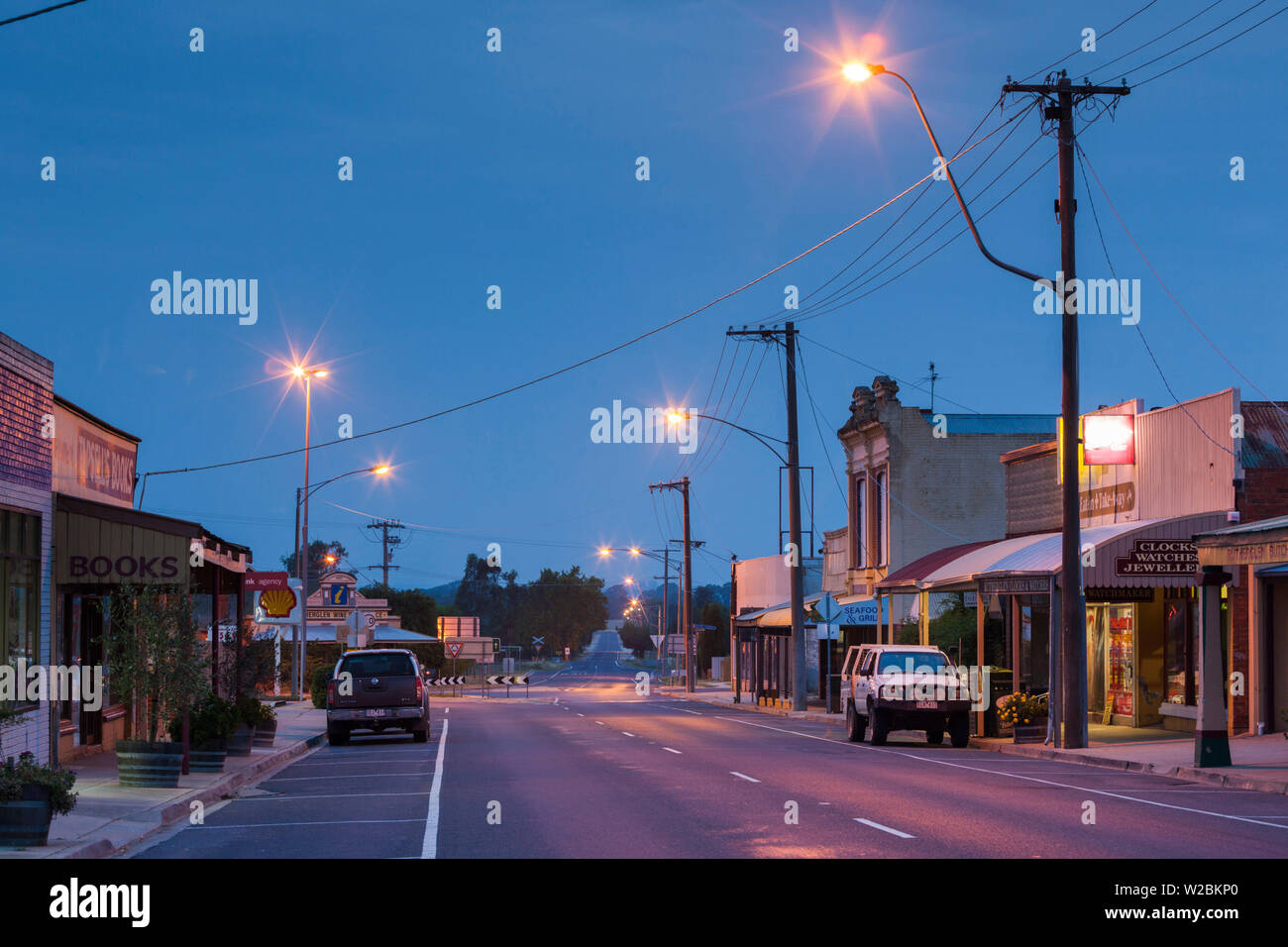 Australian main road hi-res stock photography and images - Alamy