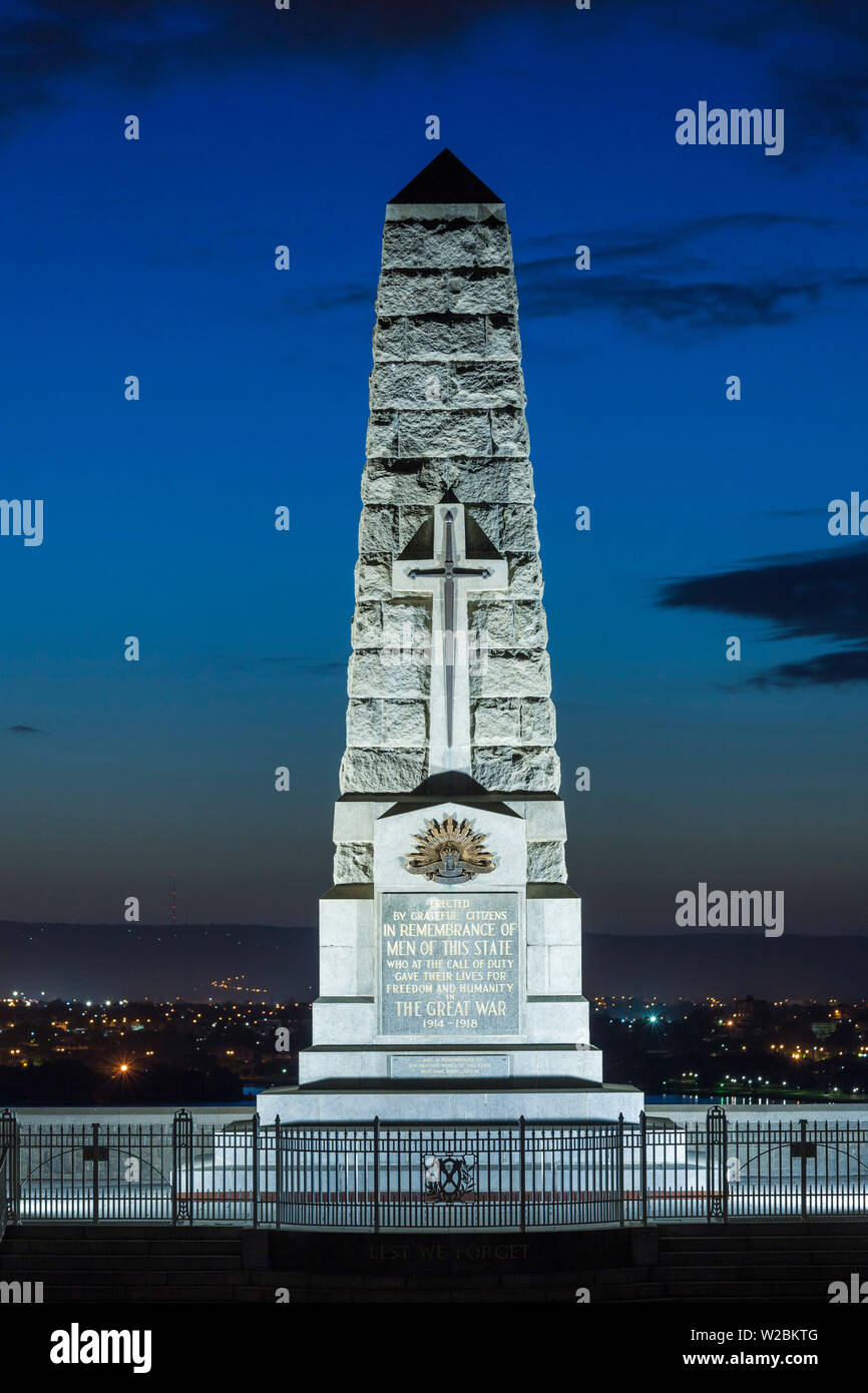 Australian war memorial kings park perth western australia night hi-res ...