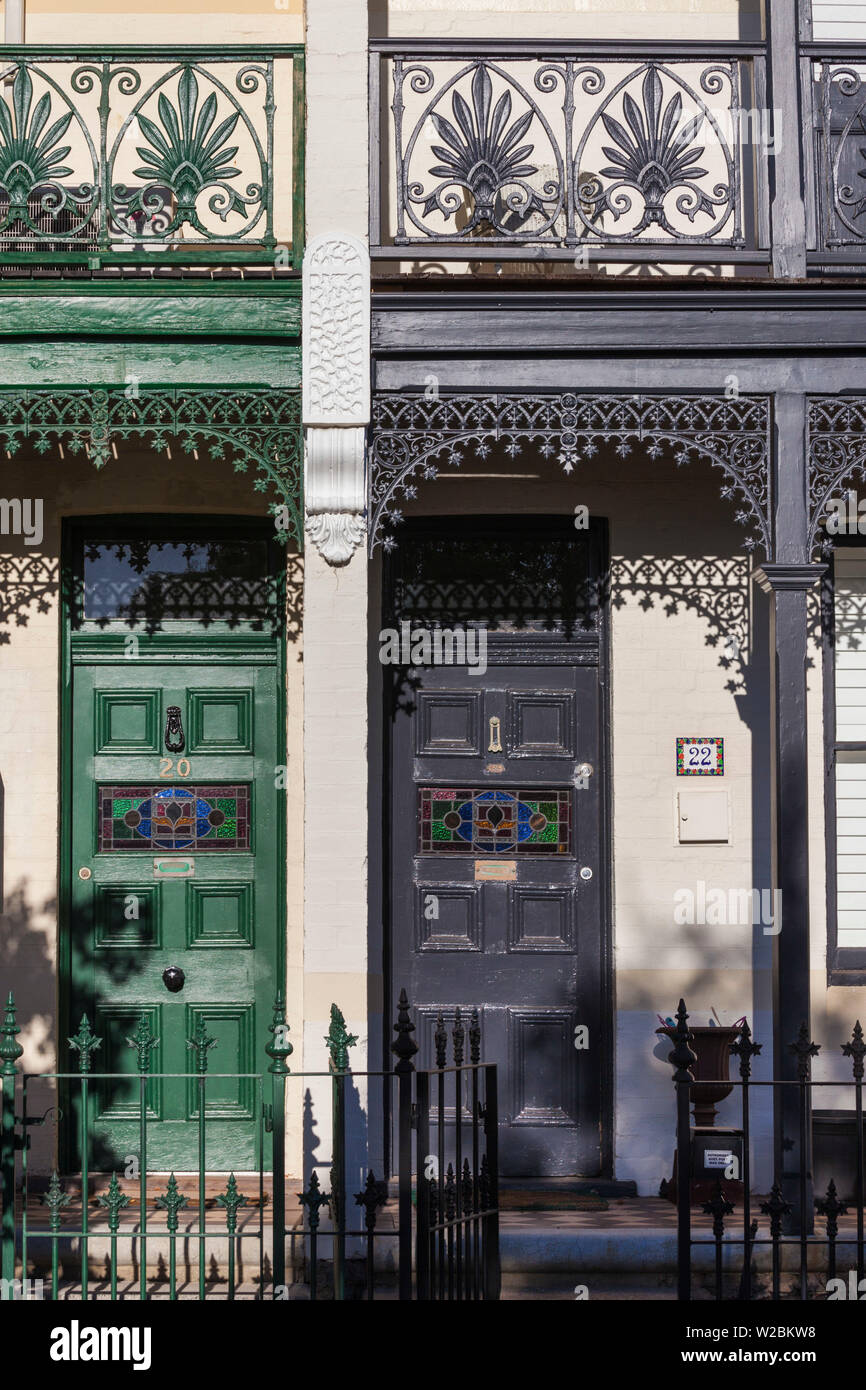 Row Houses Along Catherine Street High Resolution Stock Photography and ...