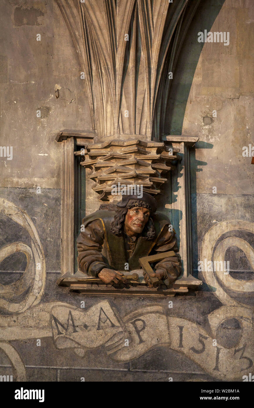 Craftsman Anton Pilgram, Pilgram's Pulpit, St. Stephen's Cathedral ...