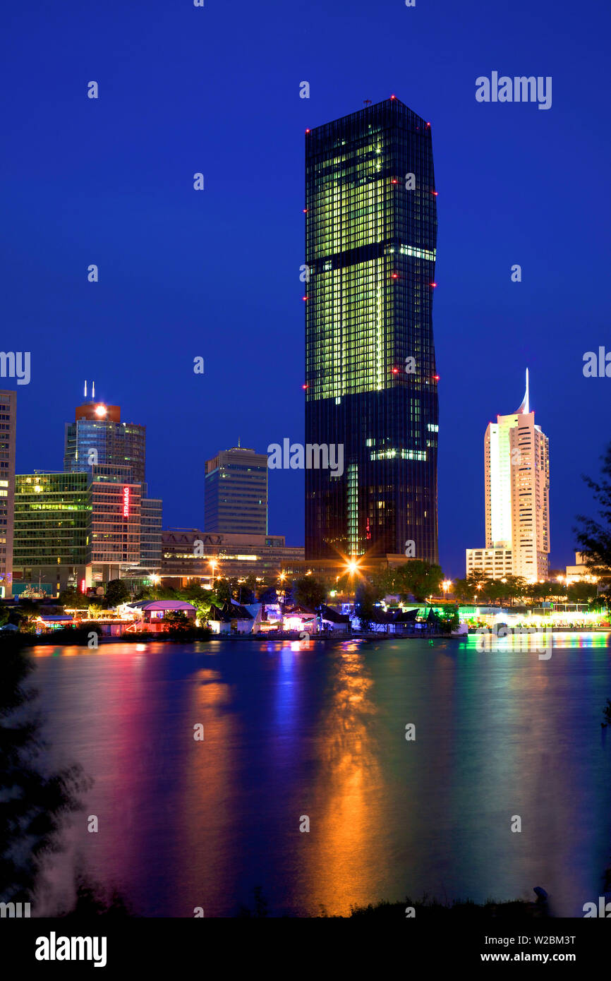 Donau city tower hi-res stock photography and images - Alamy