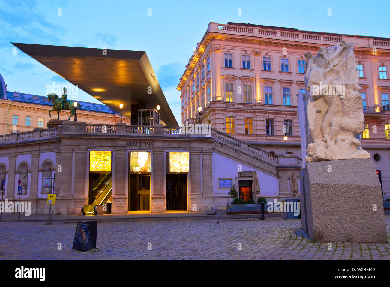 Albertina museum vienna hi-res stock photography and images - Alamy