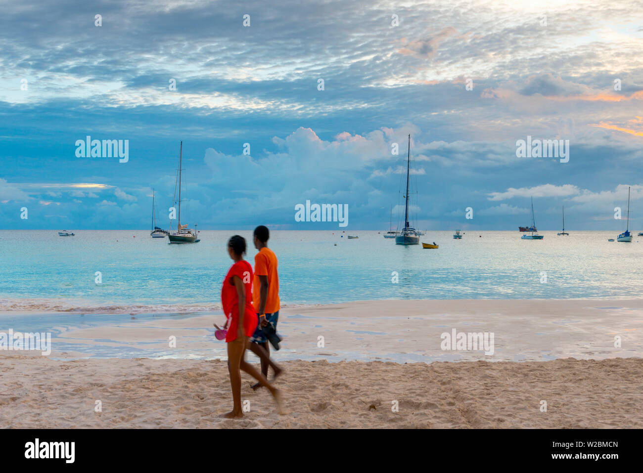 Pebbles beach barbados hi-res stock photography and images - Alamy