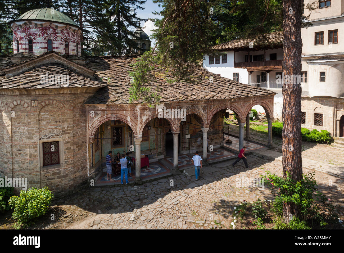 Bulgaria, Central Mountains, Troyan, Troyan Monastery, third-largest ...
