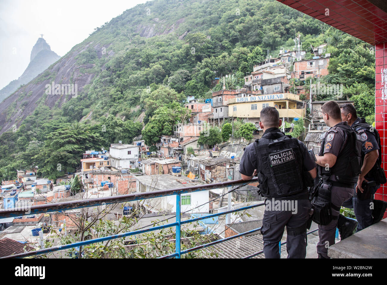 Santa Marta favela, Rio de Janeiro, Brazil Stock Photo - Alamy