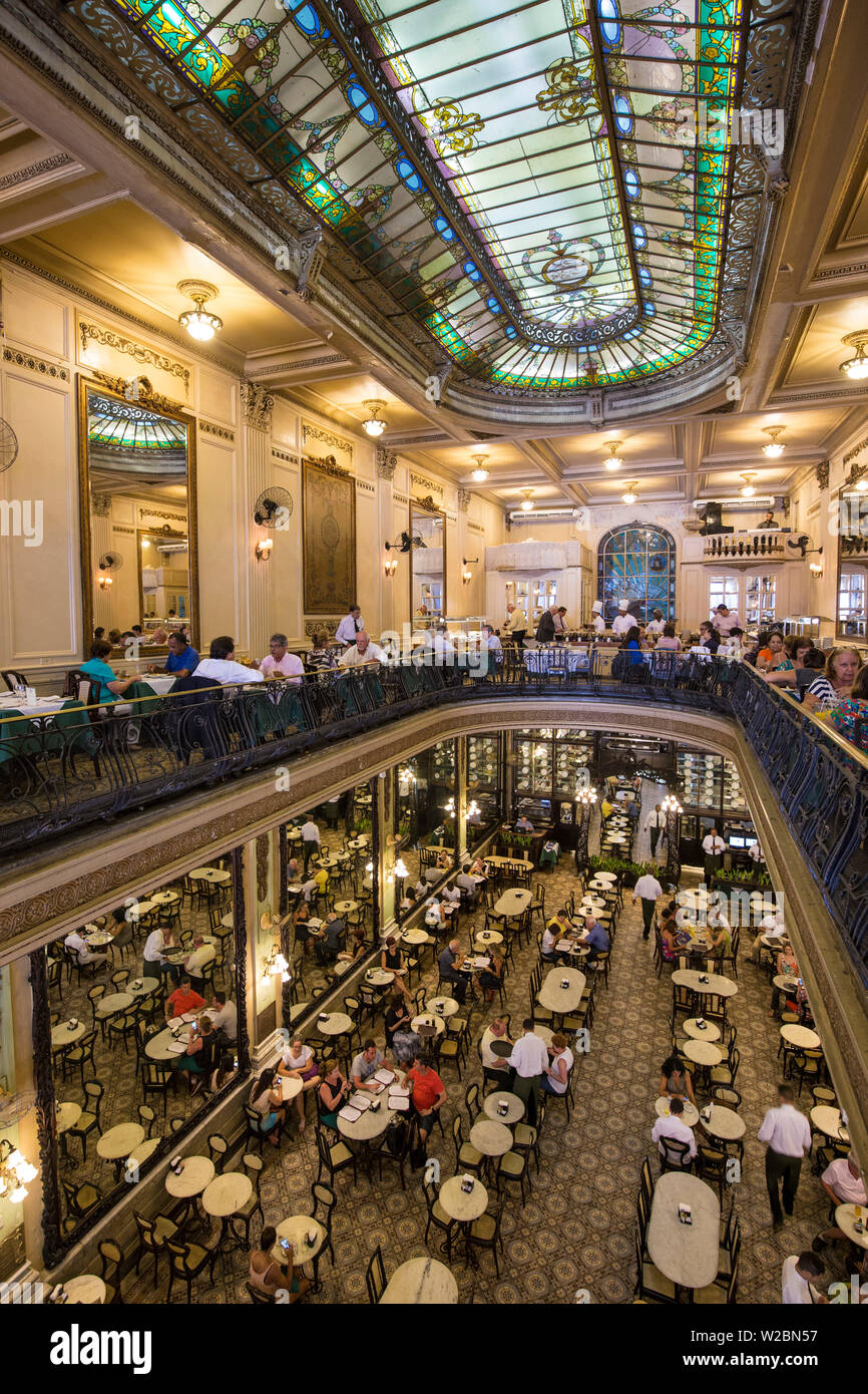 Confeitaria Colombo, Art Nouveau architecture inside the traditional ...
