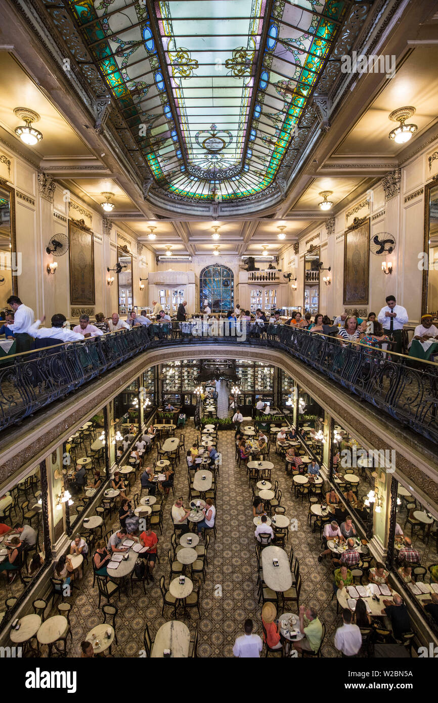 Confeitaria Colombo, Art Nouveau architecture inside the traditional ...