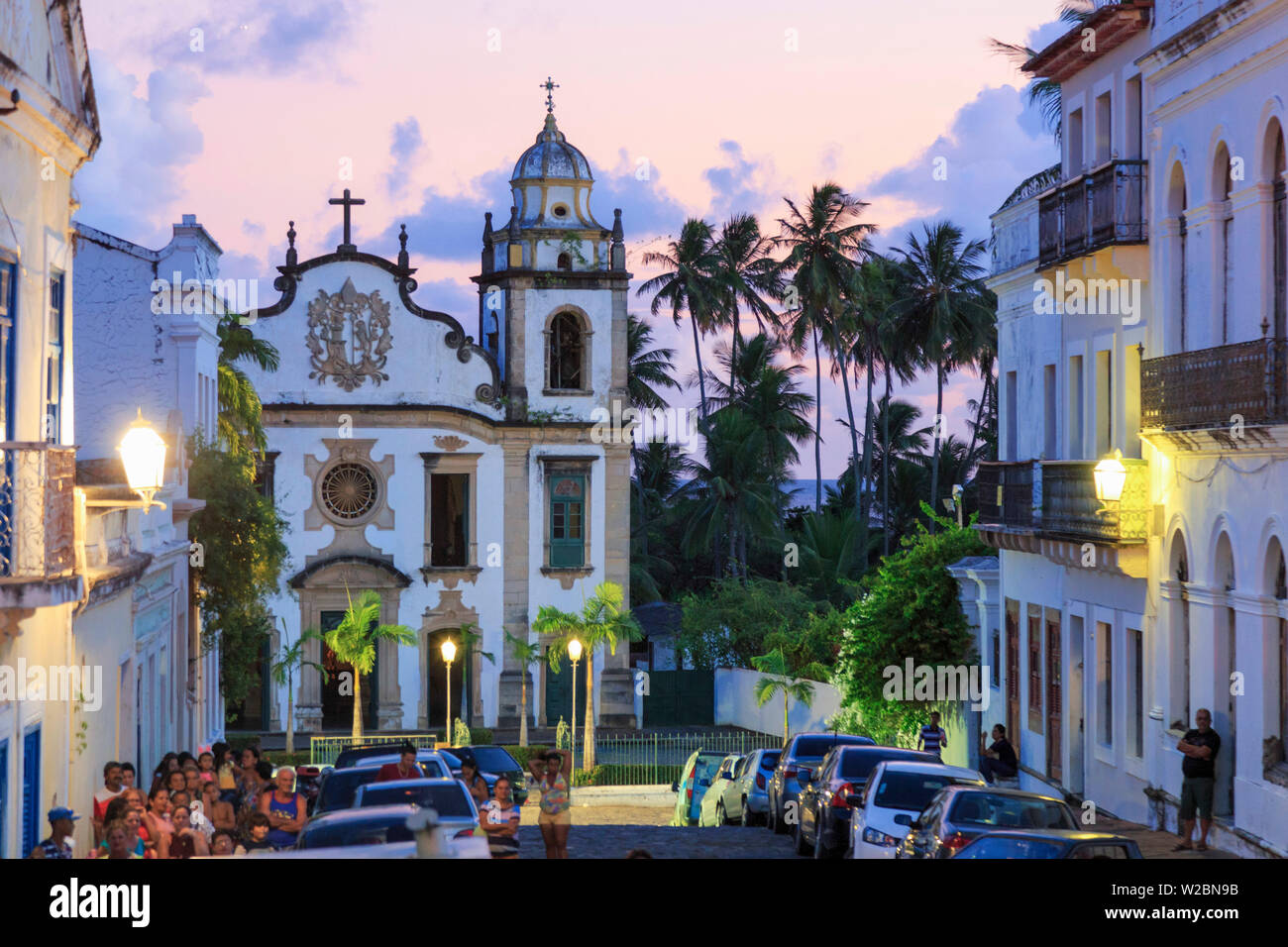 Brazil, Pernambuco, Olinda Old Town (UNESCO Site), Sao Bento Monastery ...