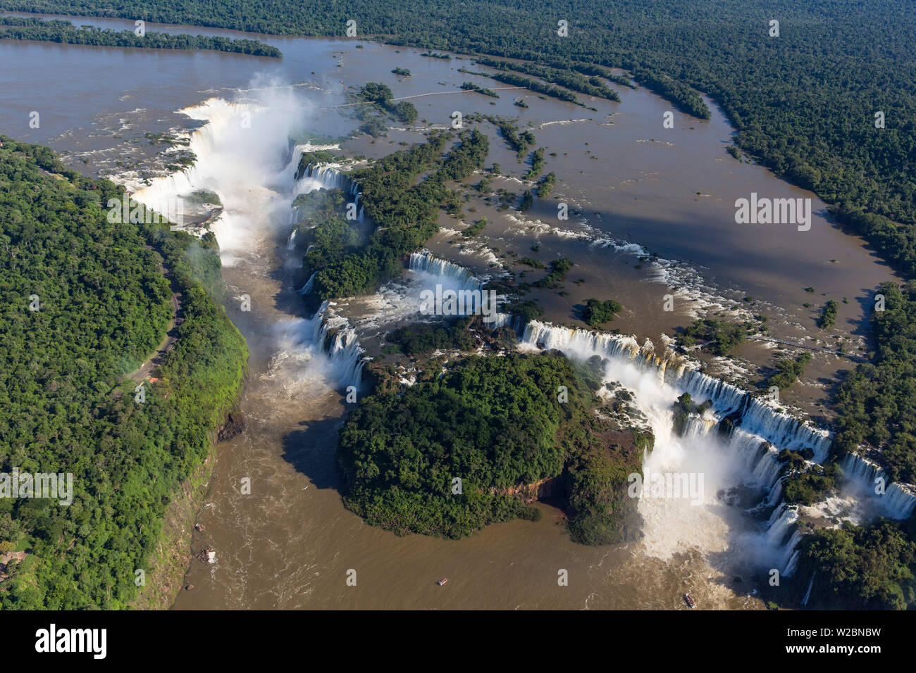 Iguazu falls aerial view hi-res stock photography and images - Alamy
