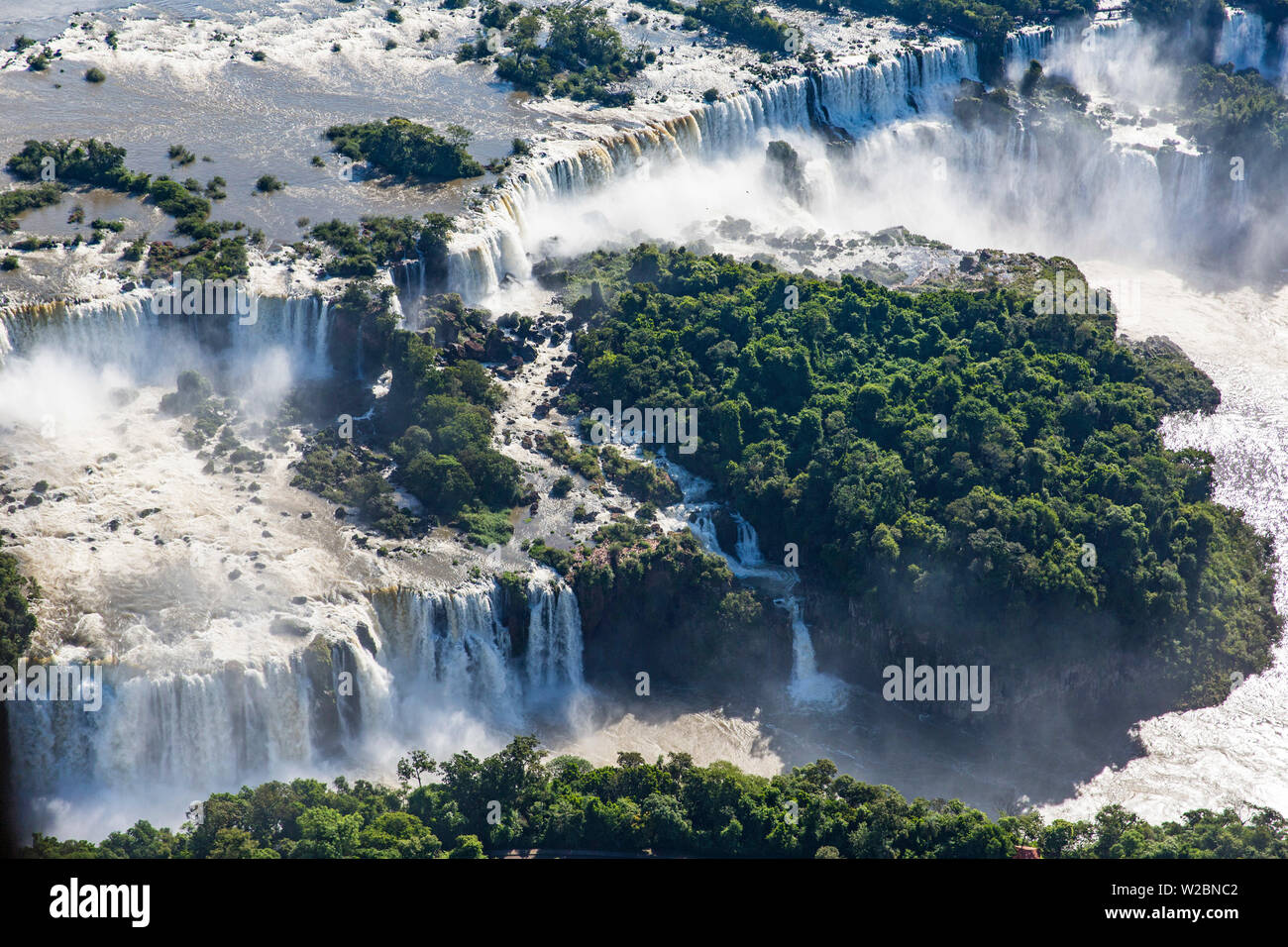 Iguazu falls aerial view hi-res stock photography and images - Alamy