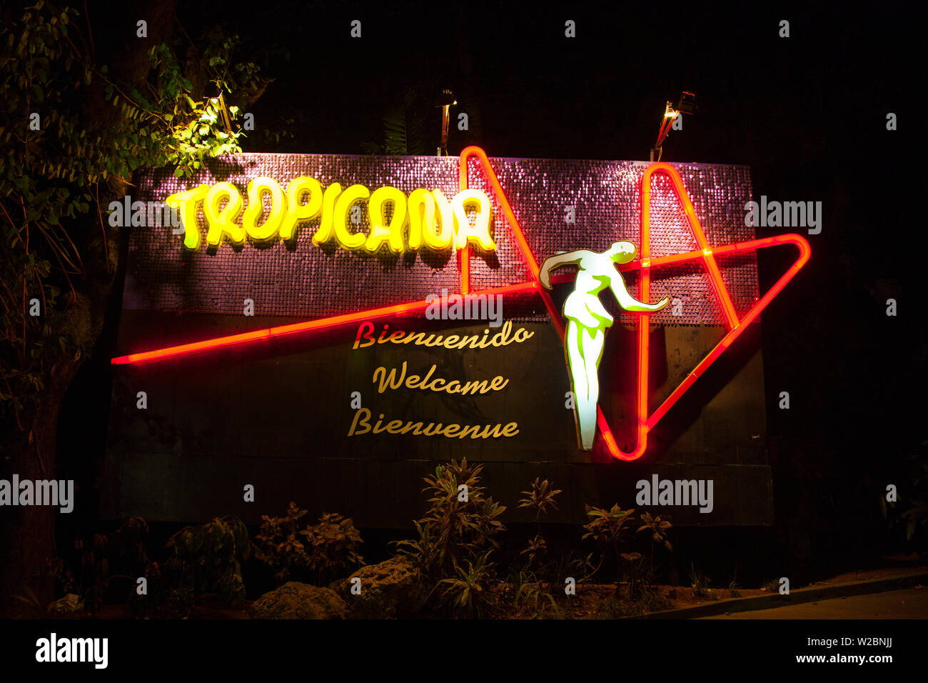 Tropicana neon sign hi-res stock photography and images - Alamy