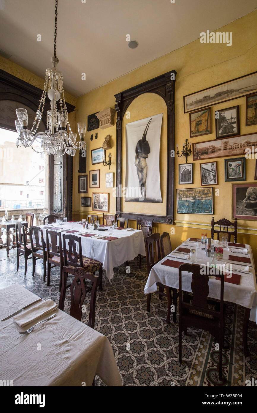 La Guarida restaurant (most famous Palador in Cuba), Centro Habana ...