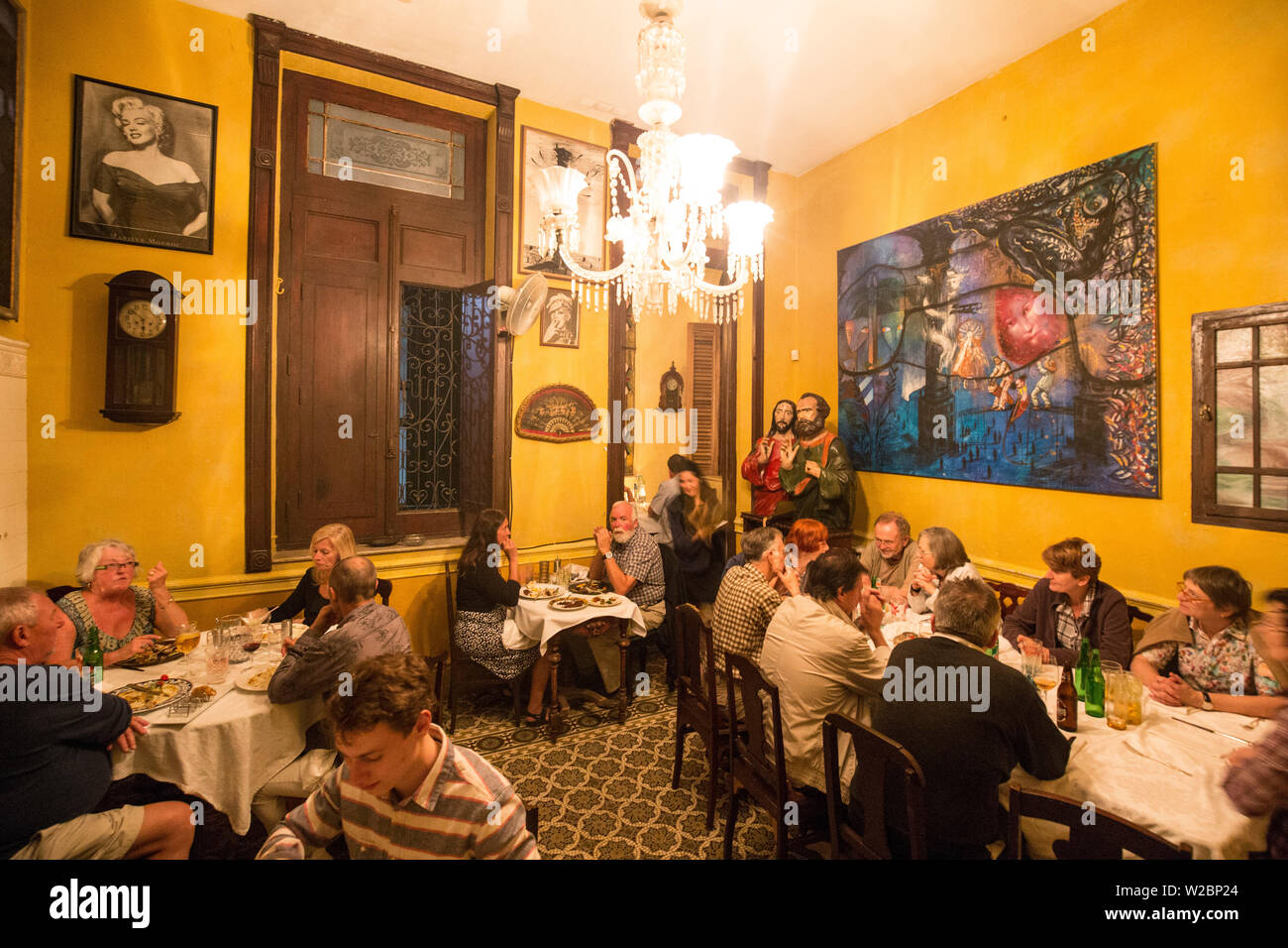 La Guarida restaurant (Palador), Centro Habana, Havana, Cuba Stock ...