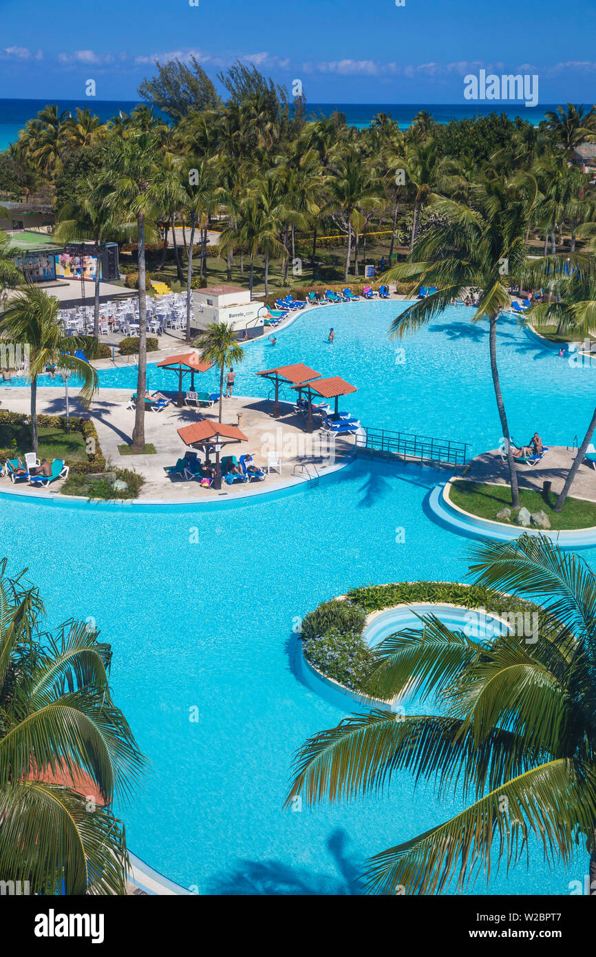 Cuba, Varadero, Varadero beach, Hotel swimming pool Stock Photo - Alamy