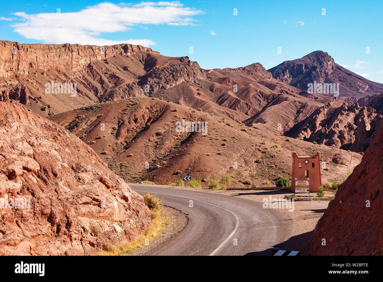 Dades Gorge is a gorge of Dades River in Atlas Mountains in Morocco ...