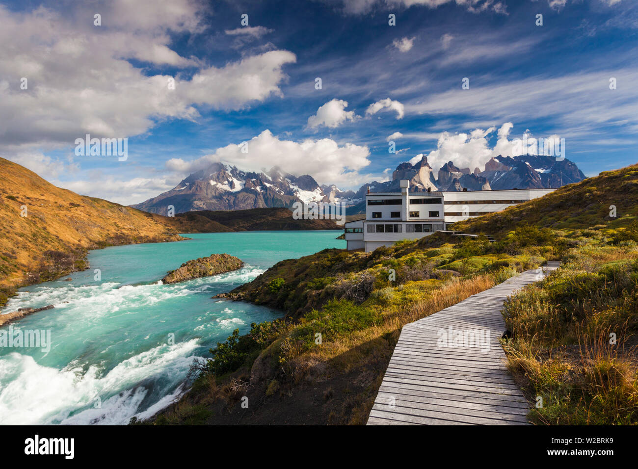Chile, Magallanes Region, Torres del Paine National Park, Lago Pehoe ...