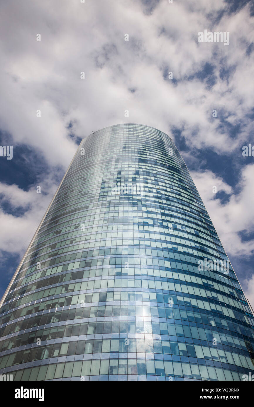 Chile, Santiago, high-rise tower at 2800 Goyenechea Stock Photo - Alamy