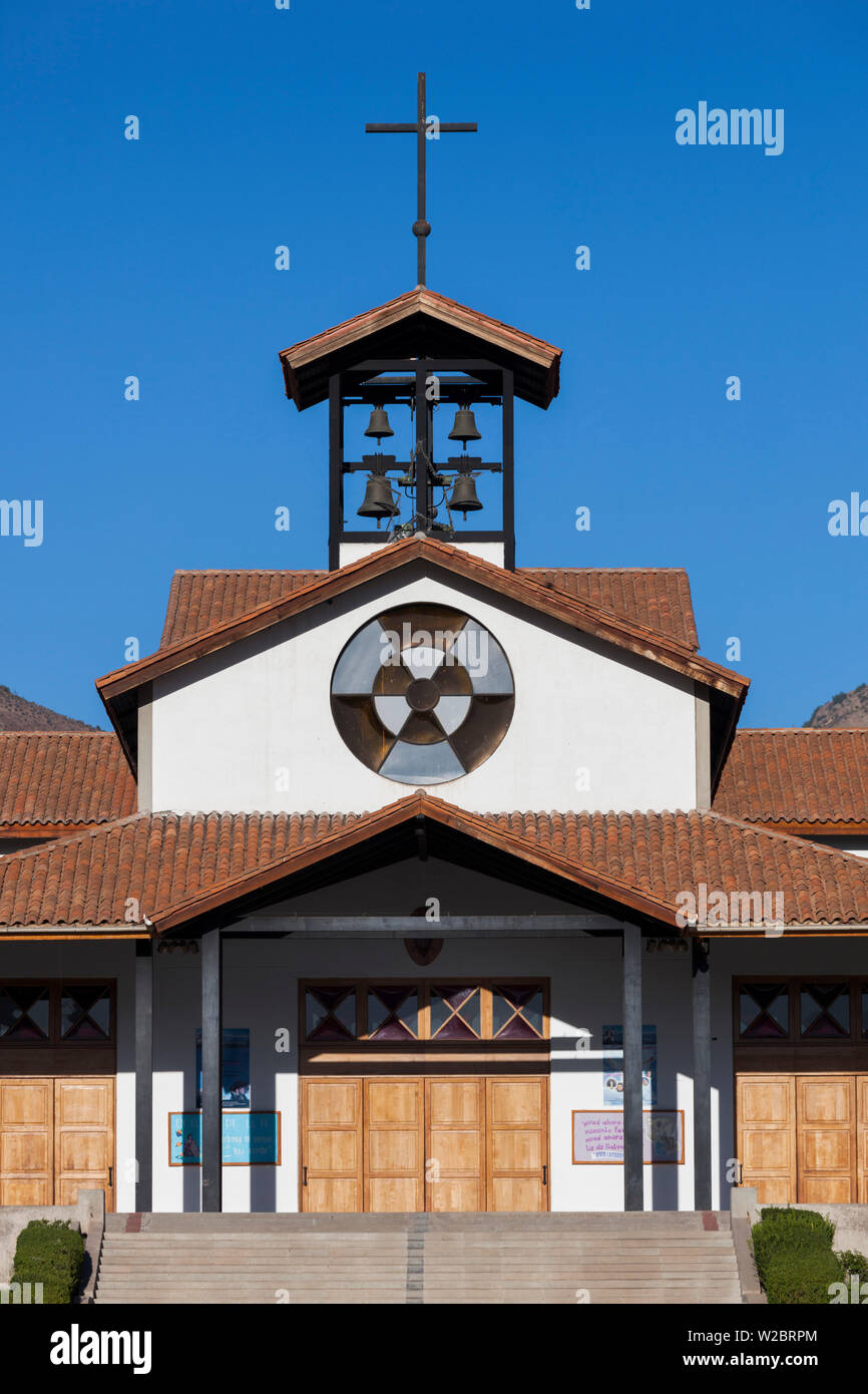 Chile, Los Andes, Santuario de Santa Teresita de Los Andes, memorial ...