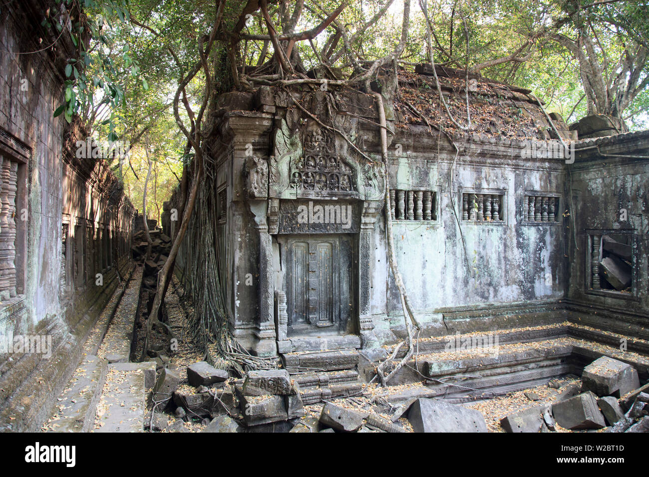 Cambodia, Temples of Angkor (UNESCO site), Beng Malea Temple Stock ...