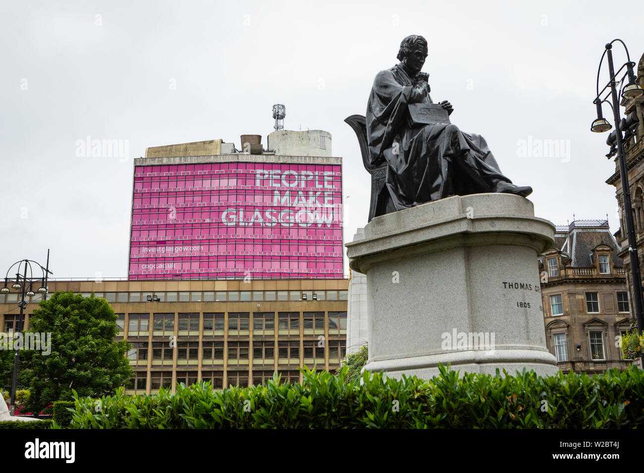 Thomas graham statue hi-res stock photography and images - Alamy