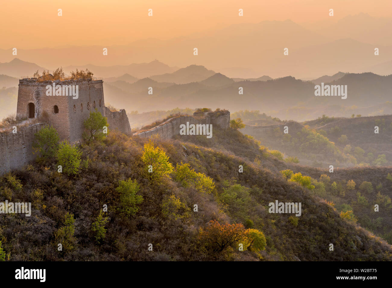 China, Beijing Municipality, Miyun County, Great Wall of China (UNESCO ...
