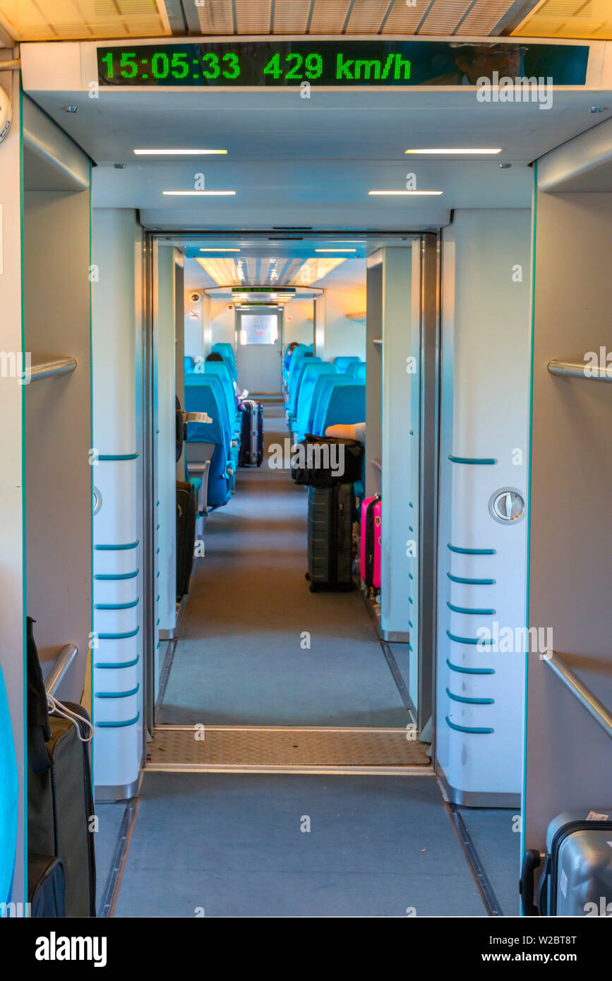 Interior of shanghai maglev train hi-res stock photography and images ...