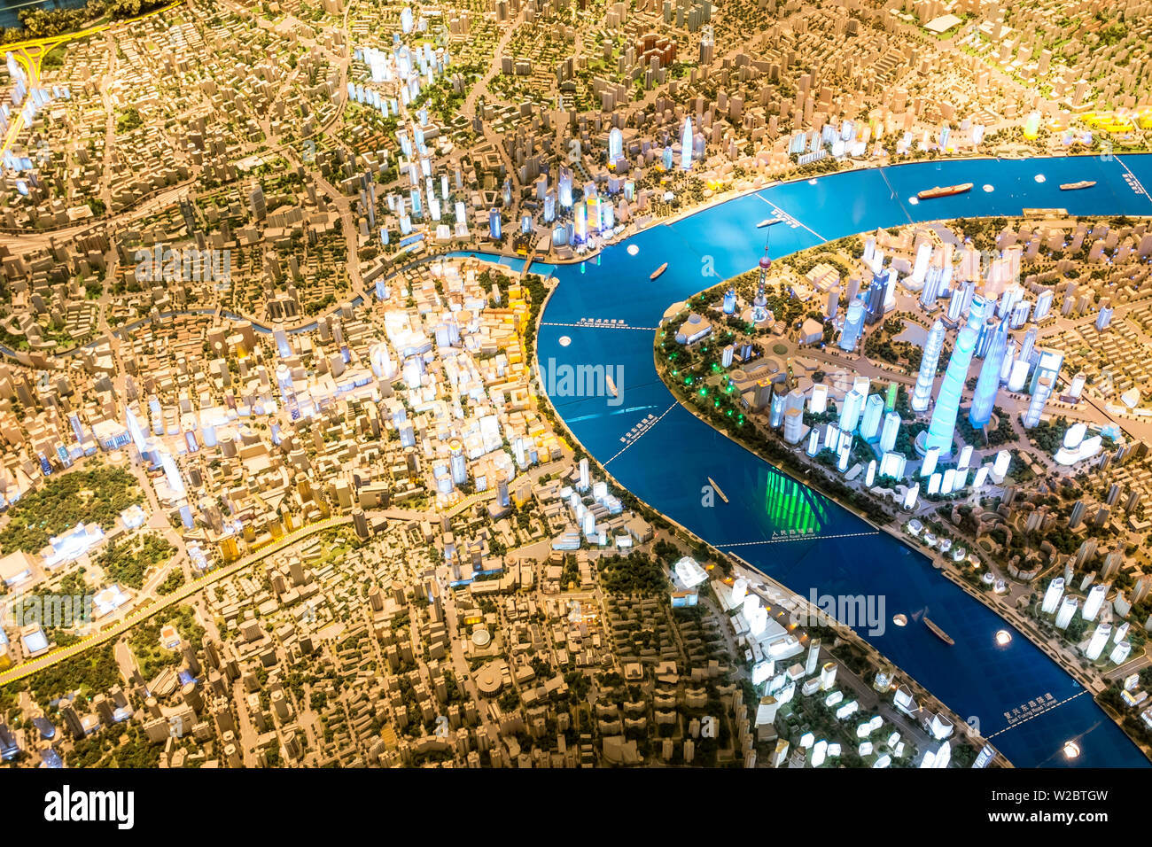 Model of Shanghai, Shanghai Urban Planning Exhibition Hall, Shanghai ...