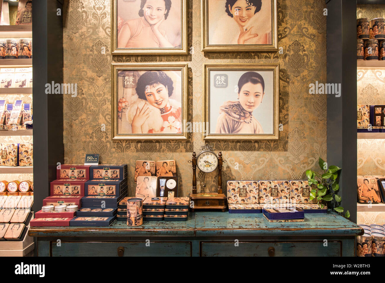 Shanghai Lady shop (selling cosmetics), Tianzifang, French Concession ...