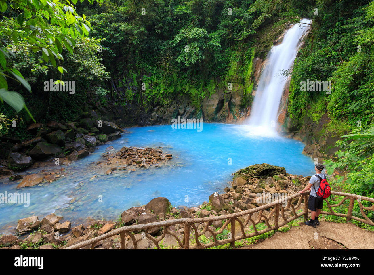 Costa Rica, Central Highlands, Volcan Tenorio National Park, Rio ...
