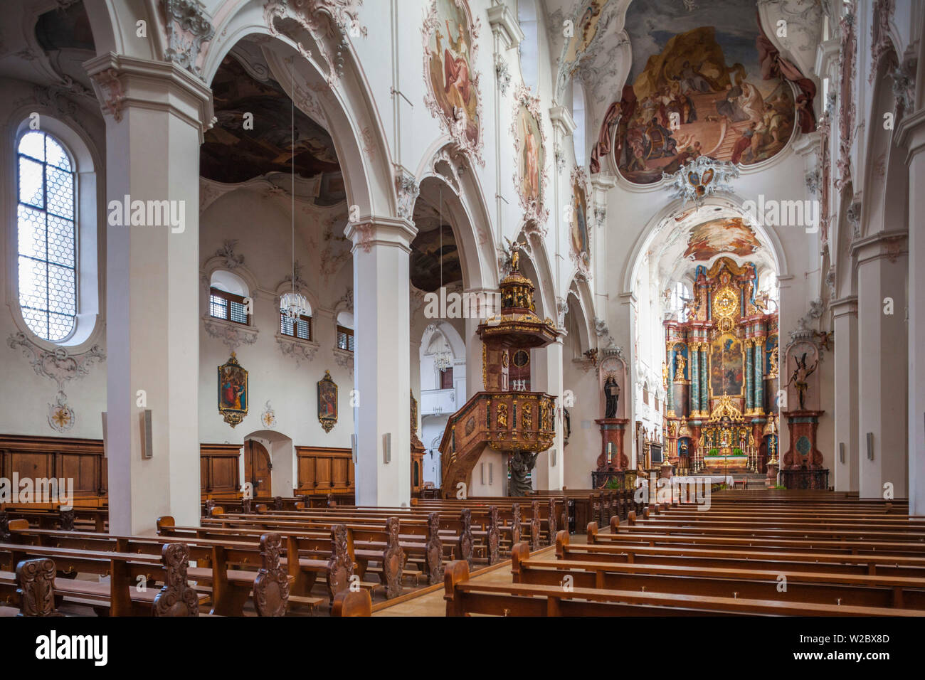Germany, Baden-Wurttemburg, Black Forest, Bad Sackingen, Munster St ...