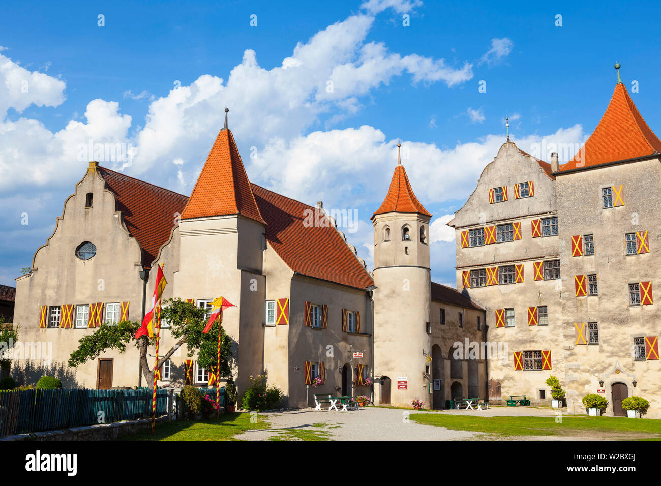 Harburg medieval castle hi-res stock photography and images - Alamy