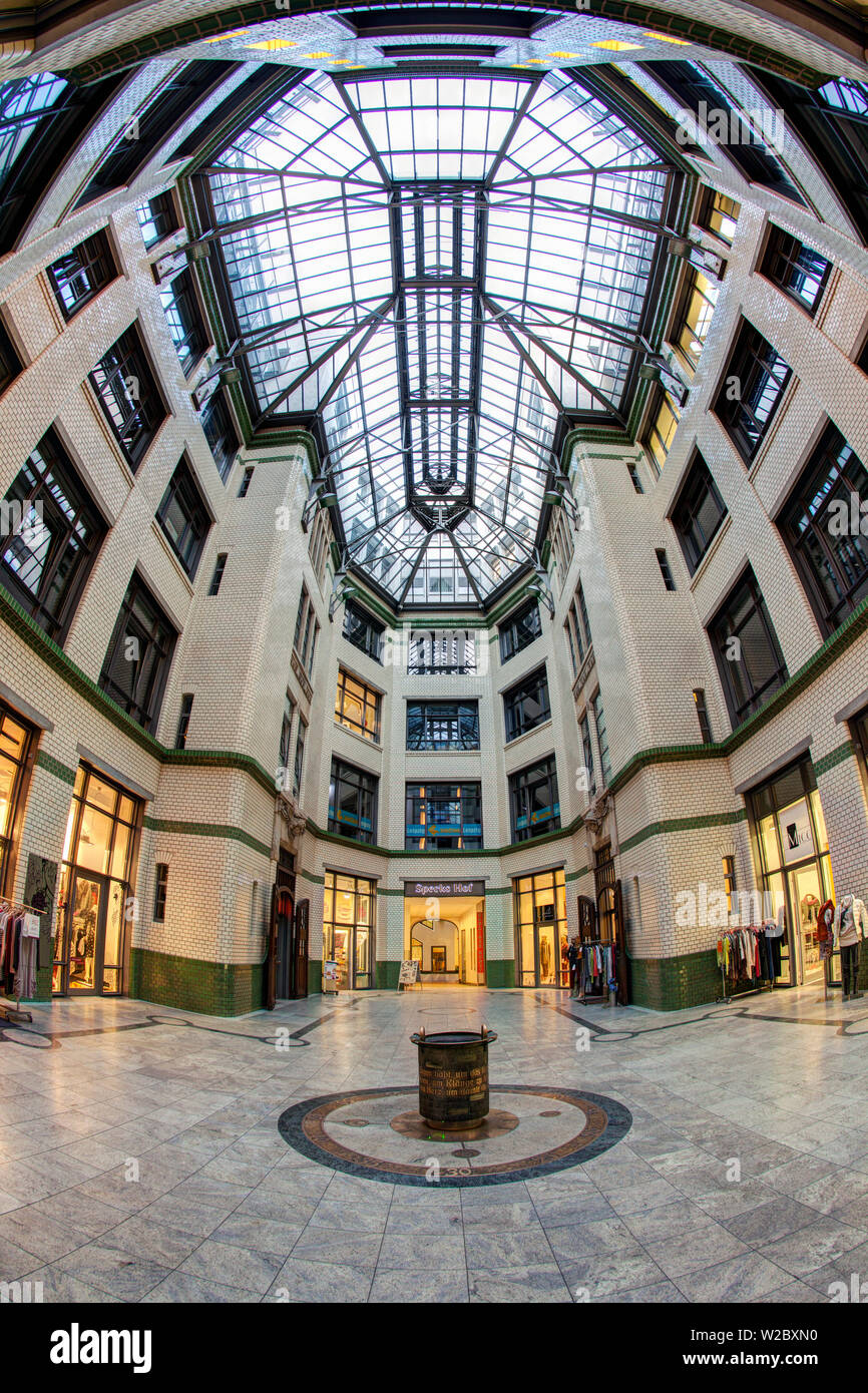 Shopping at the famous Maedlerpassage, Leipzig, Saxony, Germany Stock ...