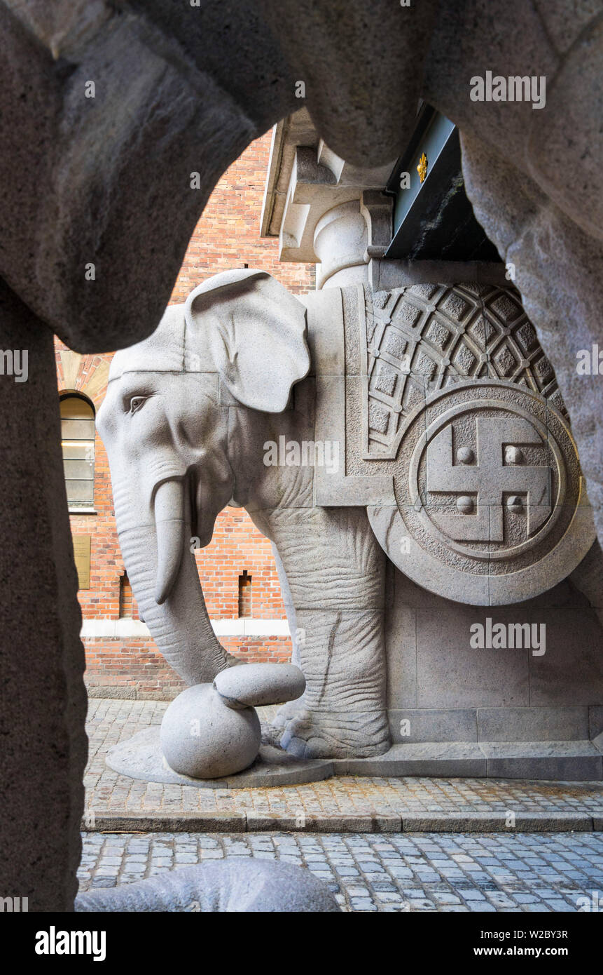 Denmark, Zealand, Copenhagen, Vesterbro, old Carlsberg Brewery ...