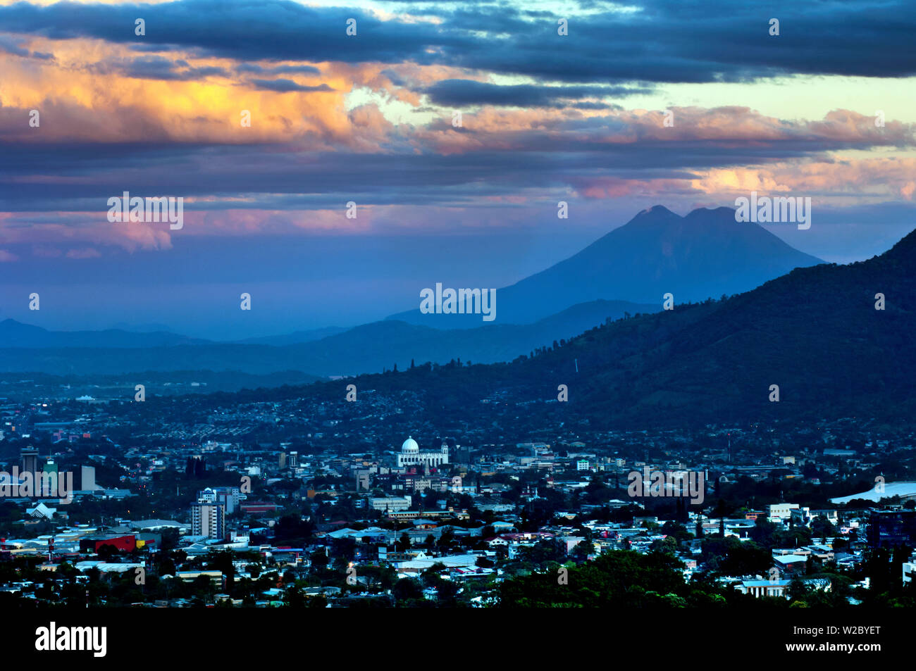 San Salvador, El Salvador, Boqueron Volcano Valley,Valley Of The ...