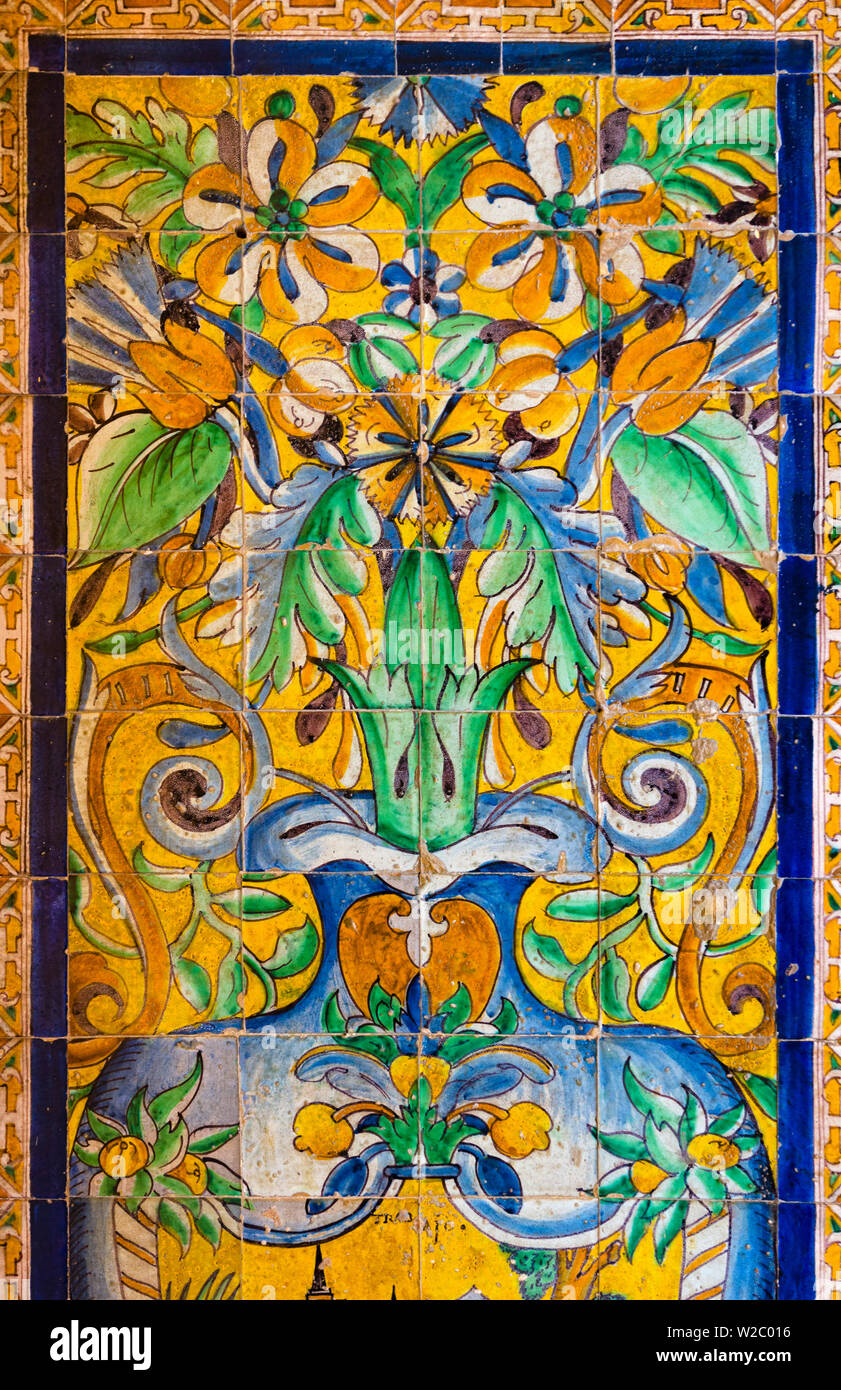 Spain, Andalucia, Seville Province, Seville, Alcazar of Seville (Reales ...