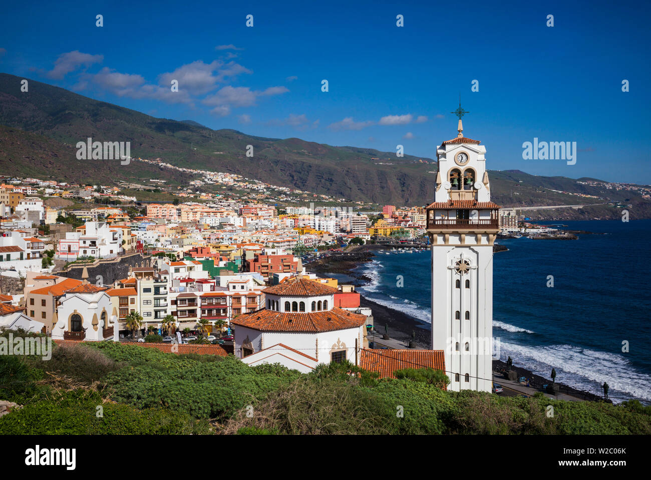 Spain, Canary Islands, Tenerife, Candelaria, Basilica de Nuestra Senora ...