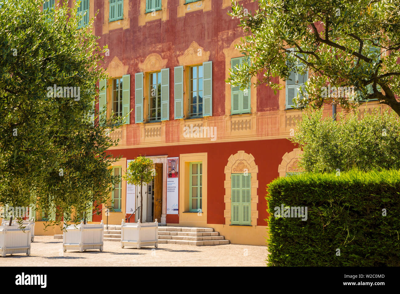 Matisse Museum, Nice, Alpes-Maritimes, Provence-Alpes-Cote D'Azur ...