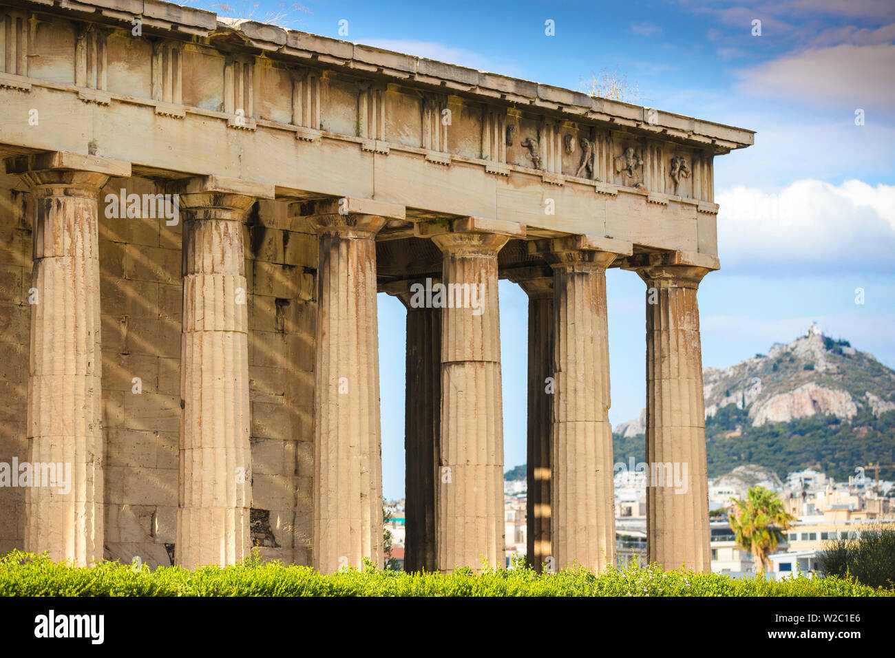 Greece, Attica, Athens, The Agora, Temple of Hephaestus - dedicated to ...