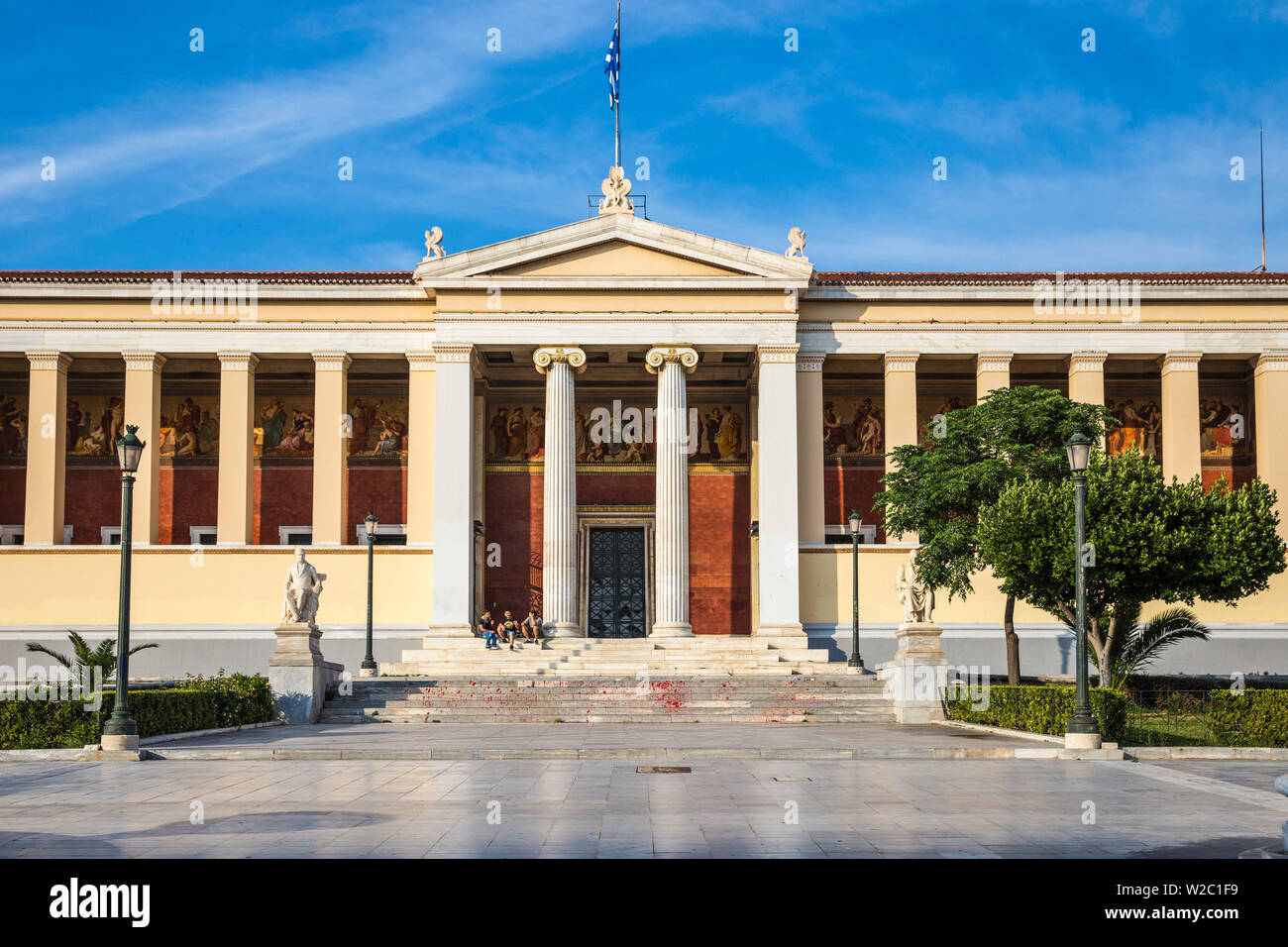 Greece, Attica, Athens, Athens University Stock Photo - Alamy