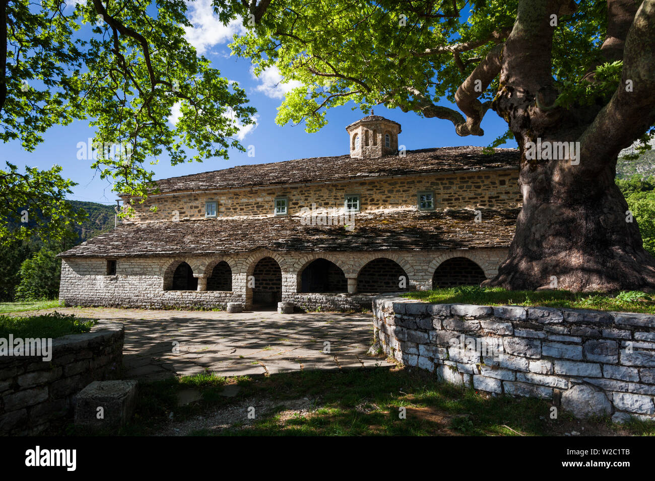 Greece, Epirus Region, Zagorohoria Area, Vikos Gorge, world's deepest ...