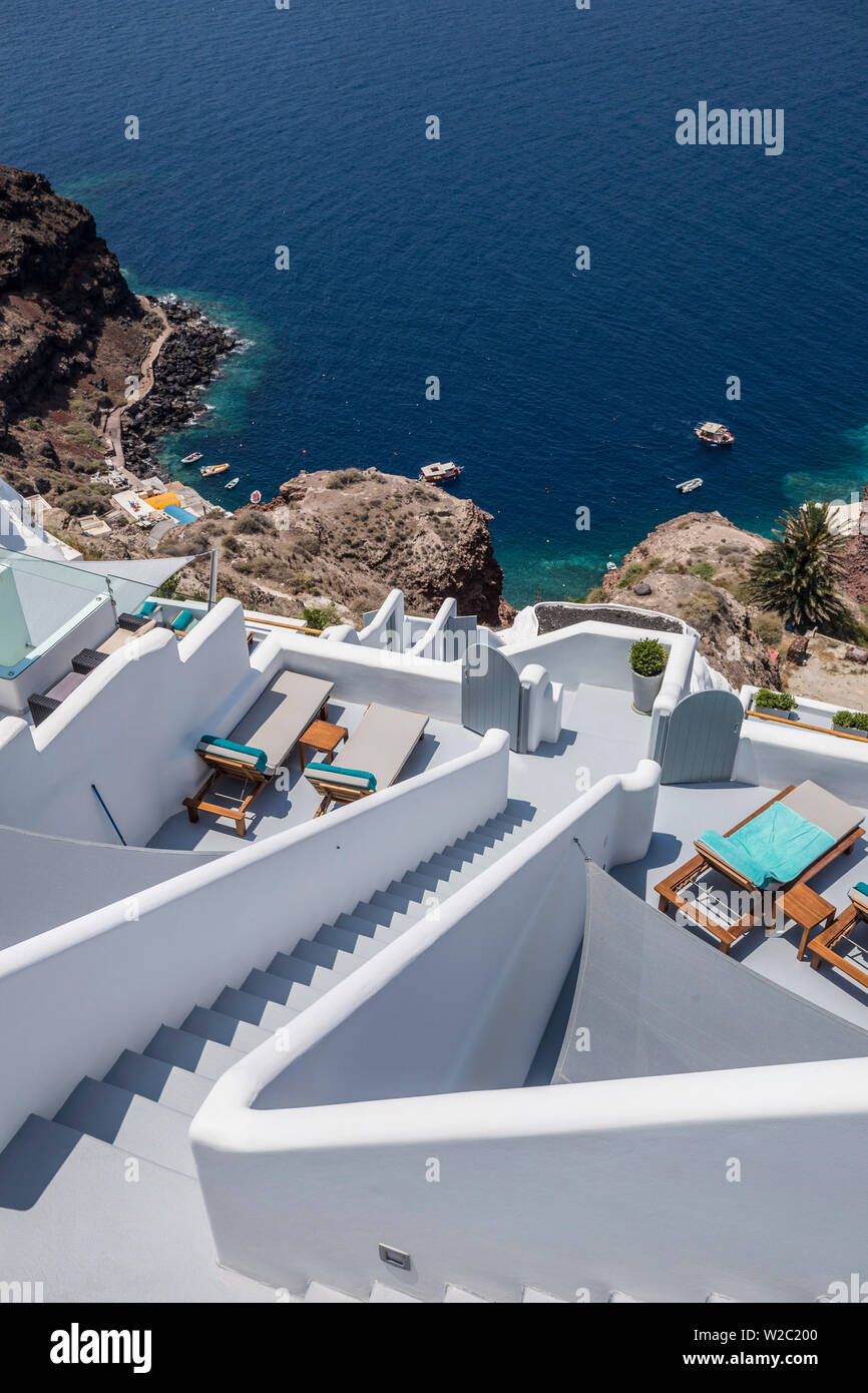 Greece greek stairs steps hi-res stock photography and images - Alamy