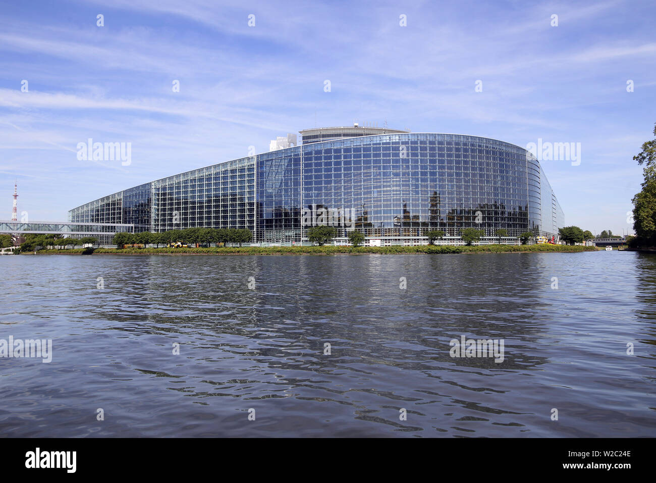 European Parliament Building, Strasbourg France Stock Photo - Alamy