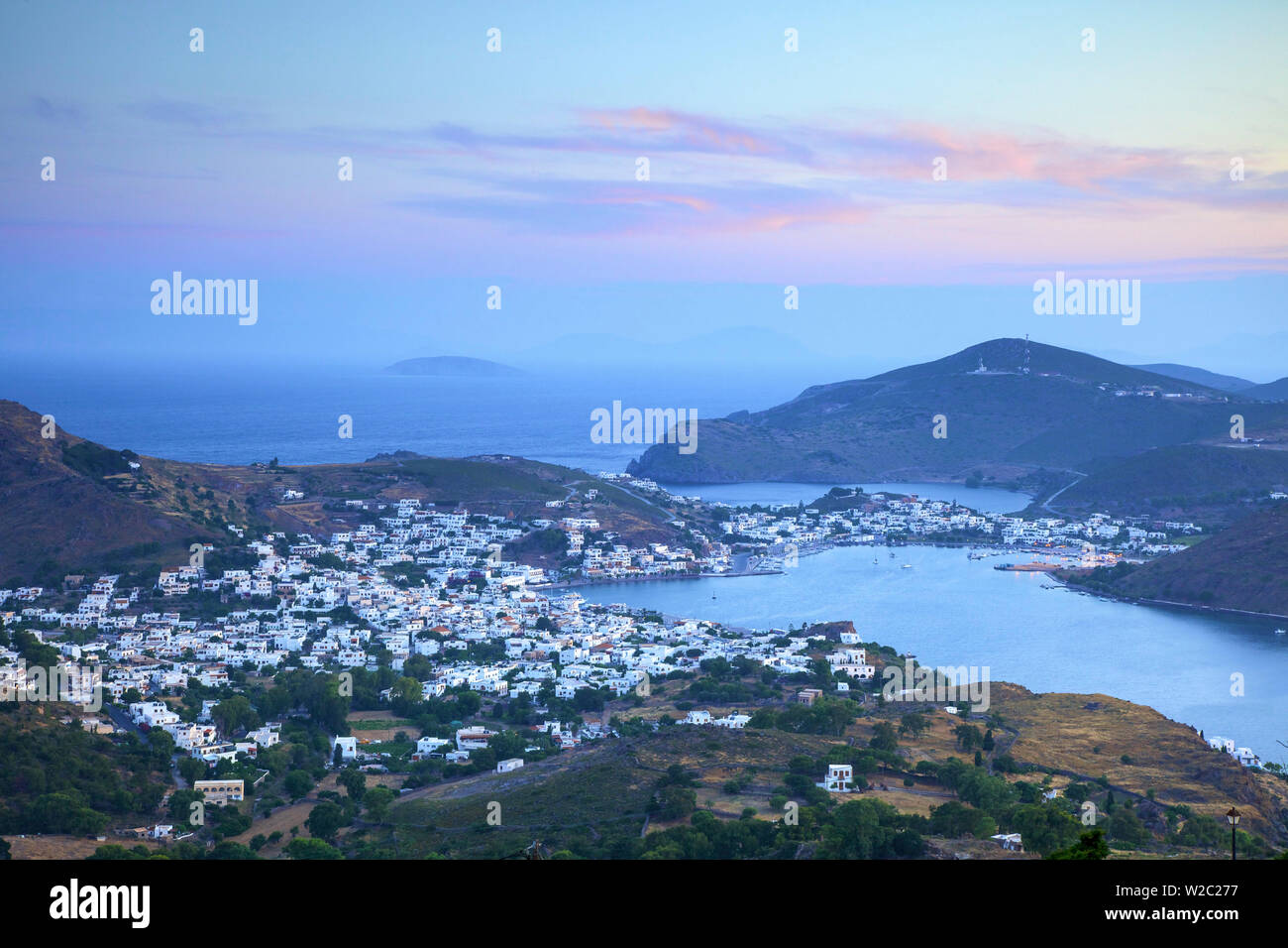 Skala patmos island dodecanese hi-res stock photography and images - Alamy