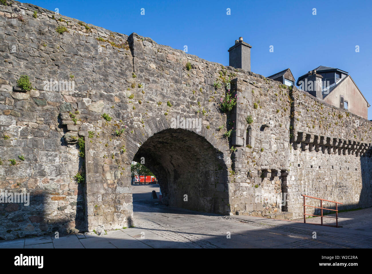 Ireland, County Galway, Galway City, Spanish Arch Stock Photo - Alamy