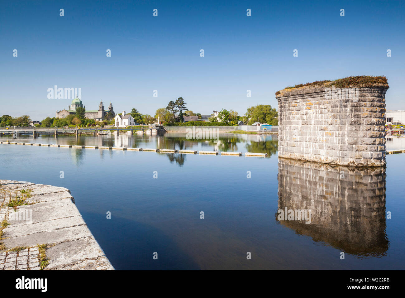 Ireland, County Galway, Galway City, Galway Cathedral, exterior Stock ...
