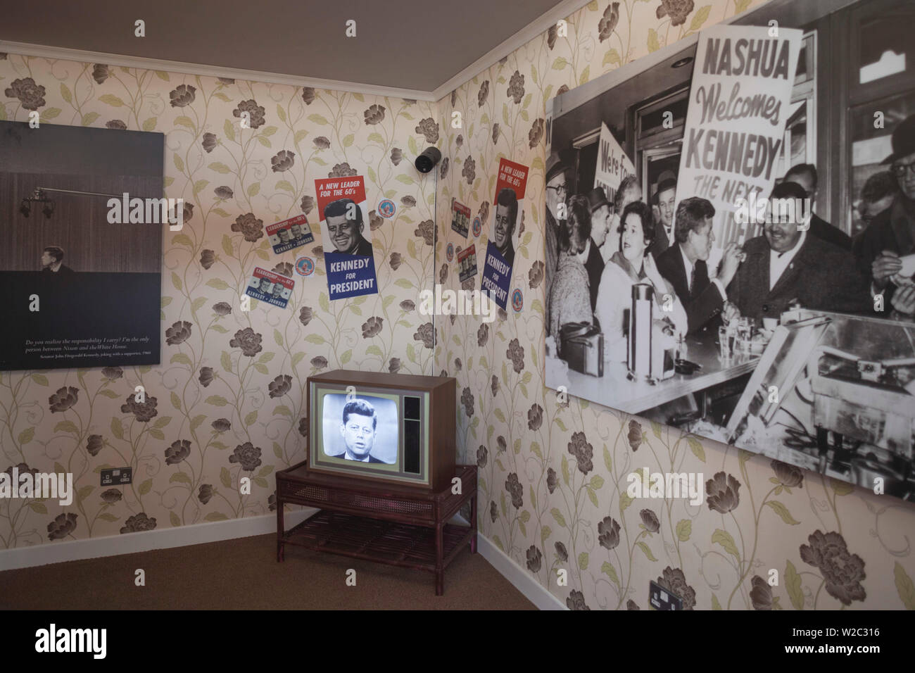 Kennedy home hi-res stock photography and images - Alamy