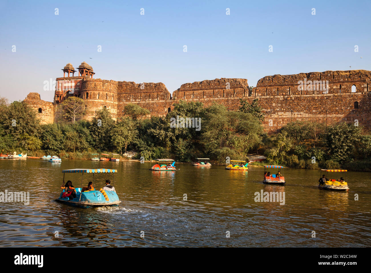 India, Delhi, Purana Quila - Old Fort Stock Photo - Alamy